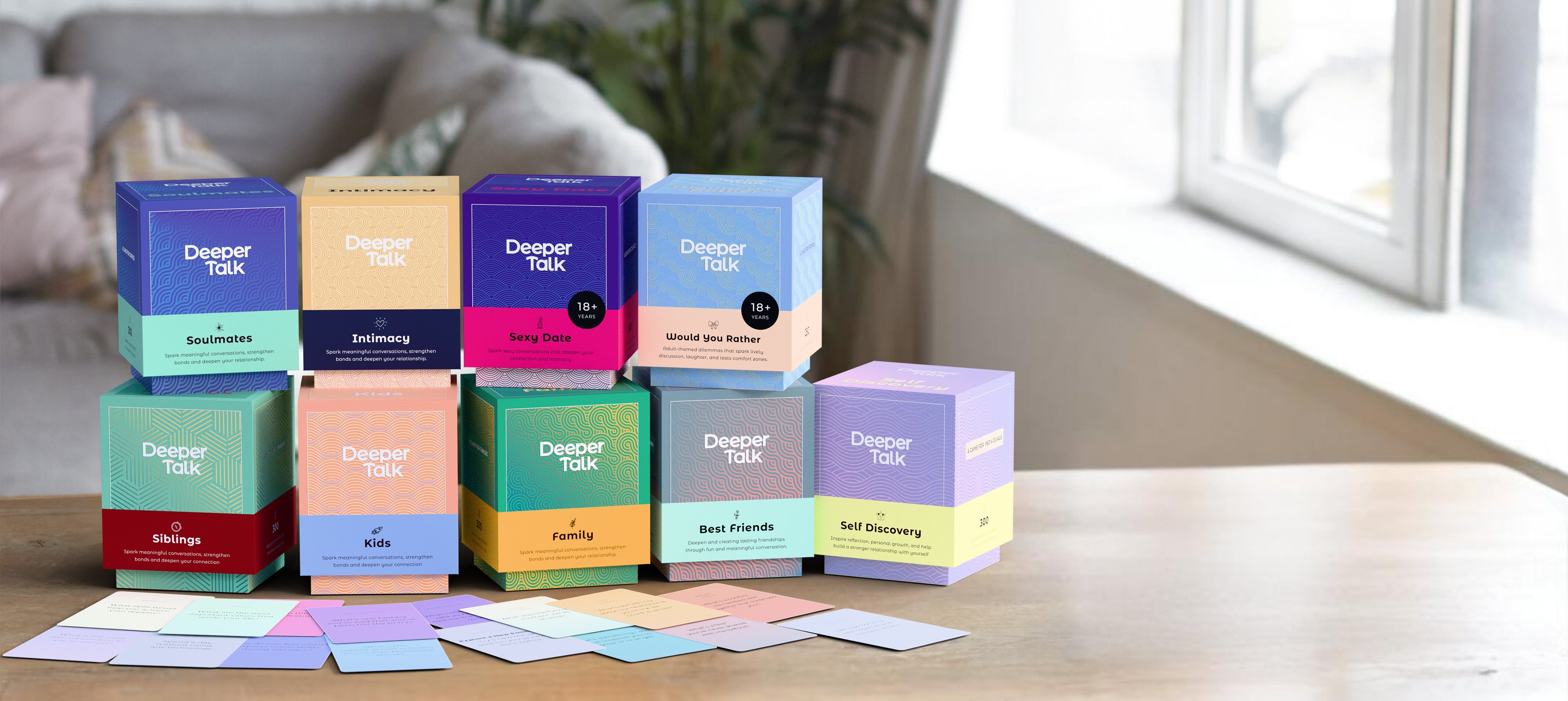 Complete Relationship Card Game Bundle - 9 Products | Deeper Talk